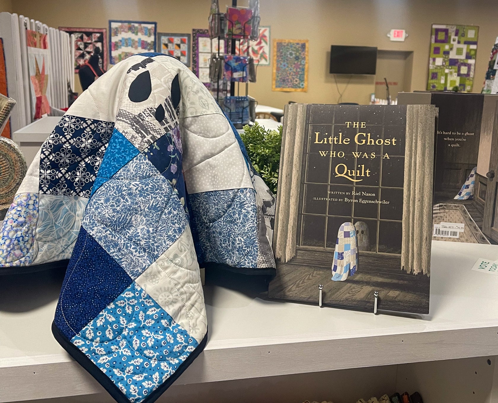 Quilt Kit: The Little Ghost Who Was a Quilt - 3 Variations now availab ...